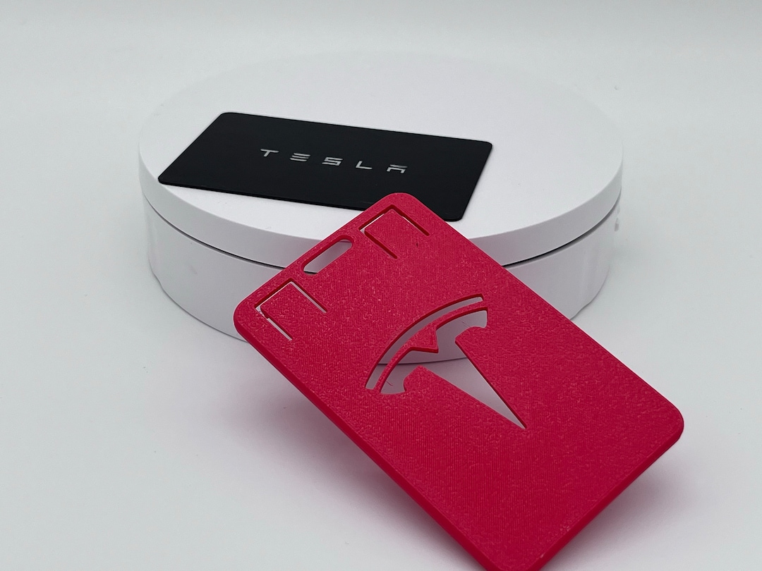 Tesla Key Card Holder - Etsy