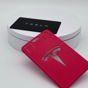Tesla Key Card Holder - Etsy