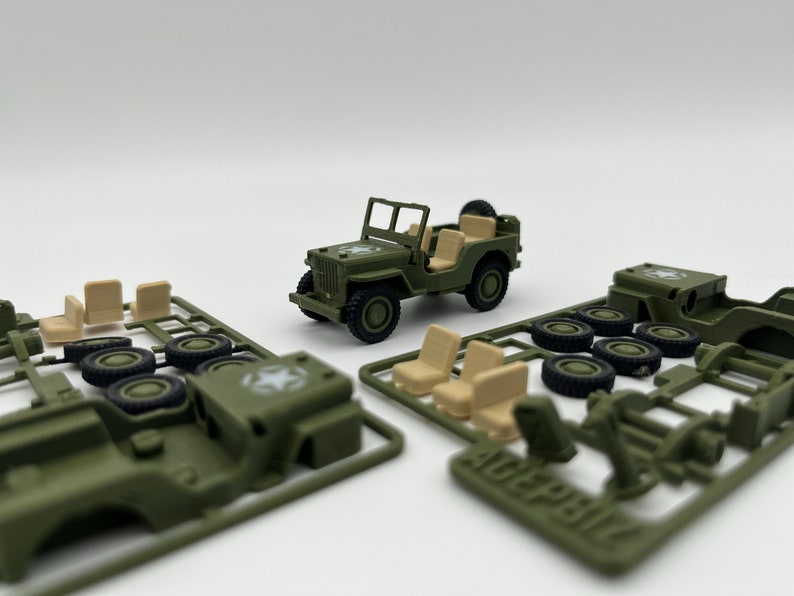 DIY Toy Jeep Model Kit - Build Your Own Off-road Adventure" - Etsy