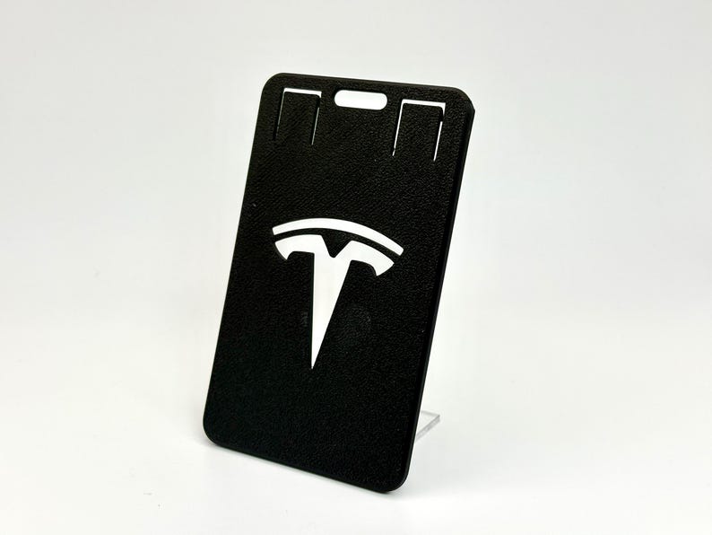 Tesla Key Card Holder - Etsy