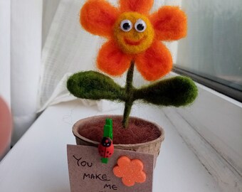 Smiling Flower Pot - Etsy