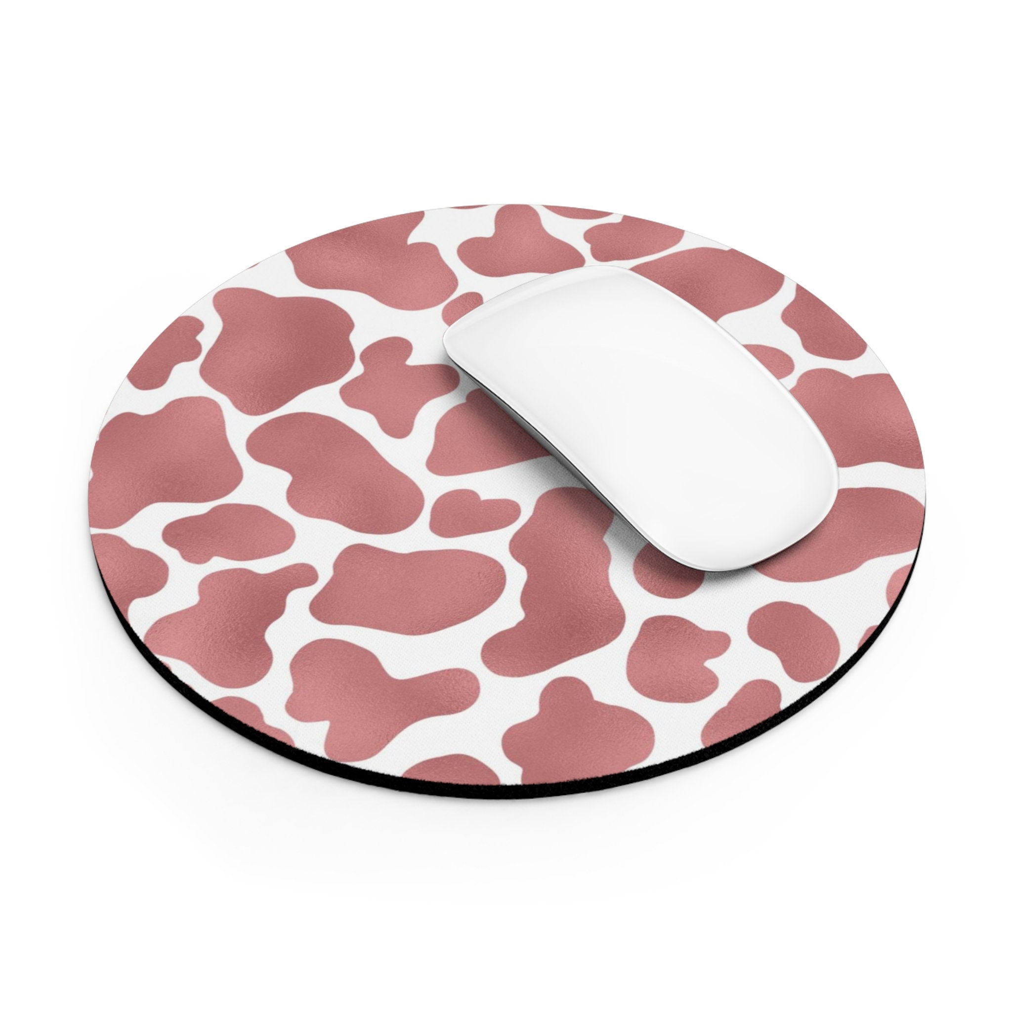 Cow Print Mouse Pad Pink Cow Print Mouse Pad Computer Accessories ...