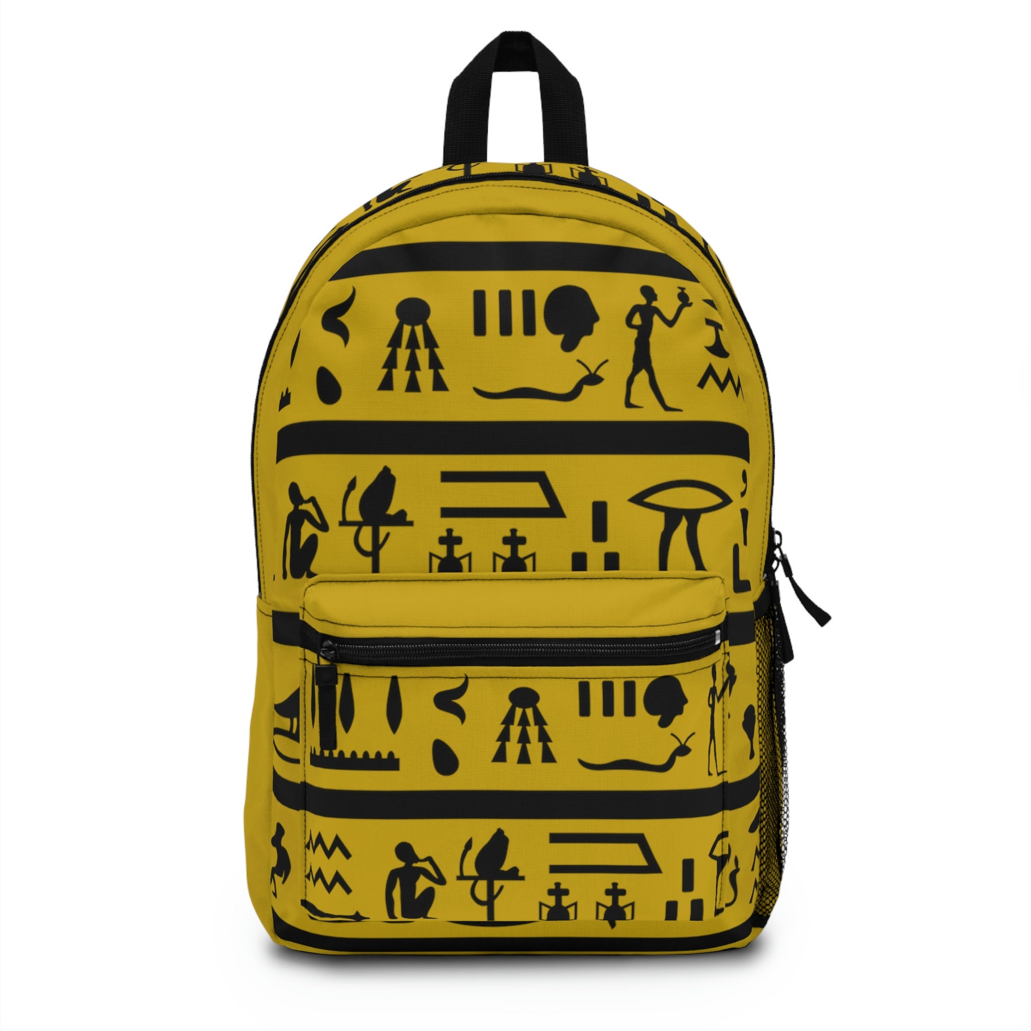 Hieroglyphic Backpack Book Bag for School Students or Travel With ...