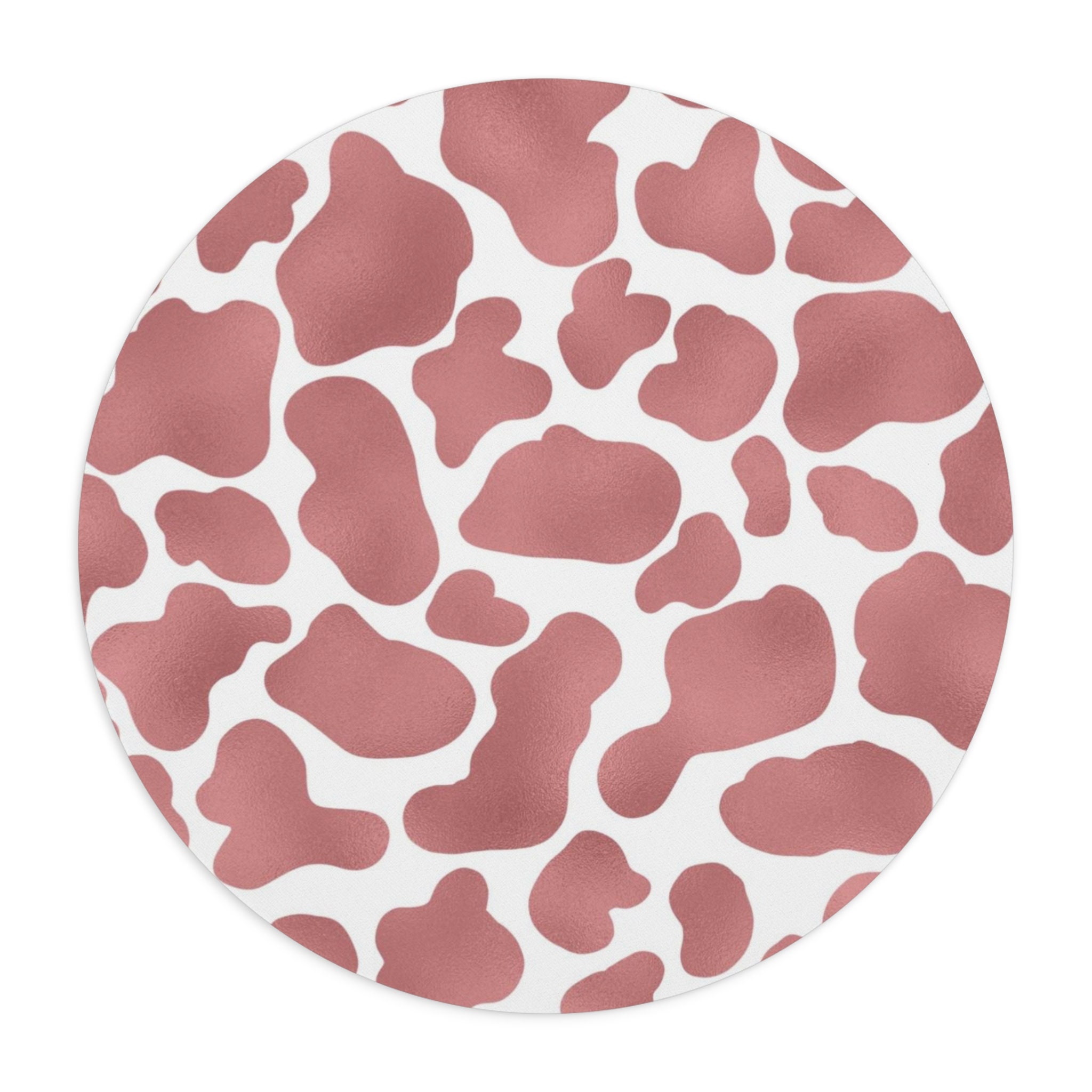 Cow Print Mouse Pad Pink Cow Print Mouse Pad Computer Accessories ...