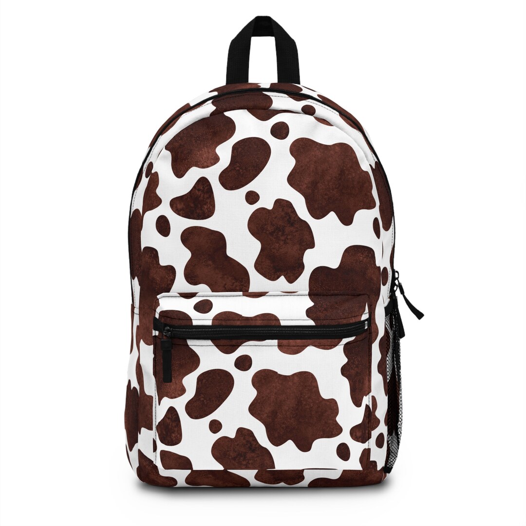 Classic Cow Print Backpack Travel Backpack Teen Backpack Cow Print ...