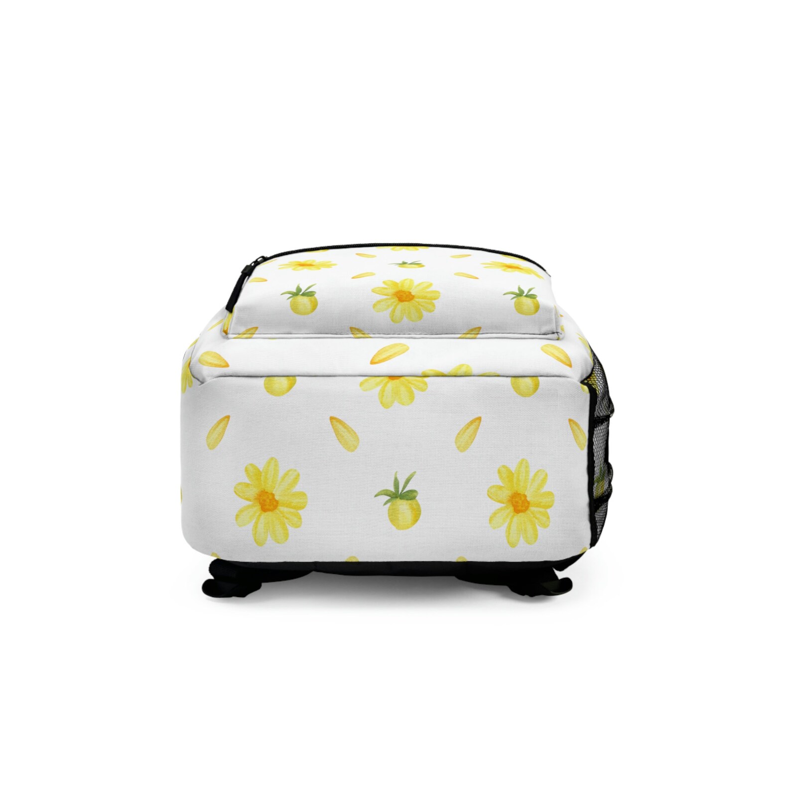 Sunflower, Lemon Backpack Book Bag kids Book Bag Teen Book Bag Lemon ...