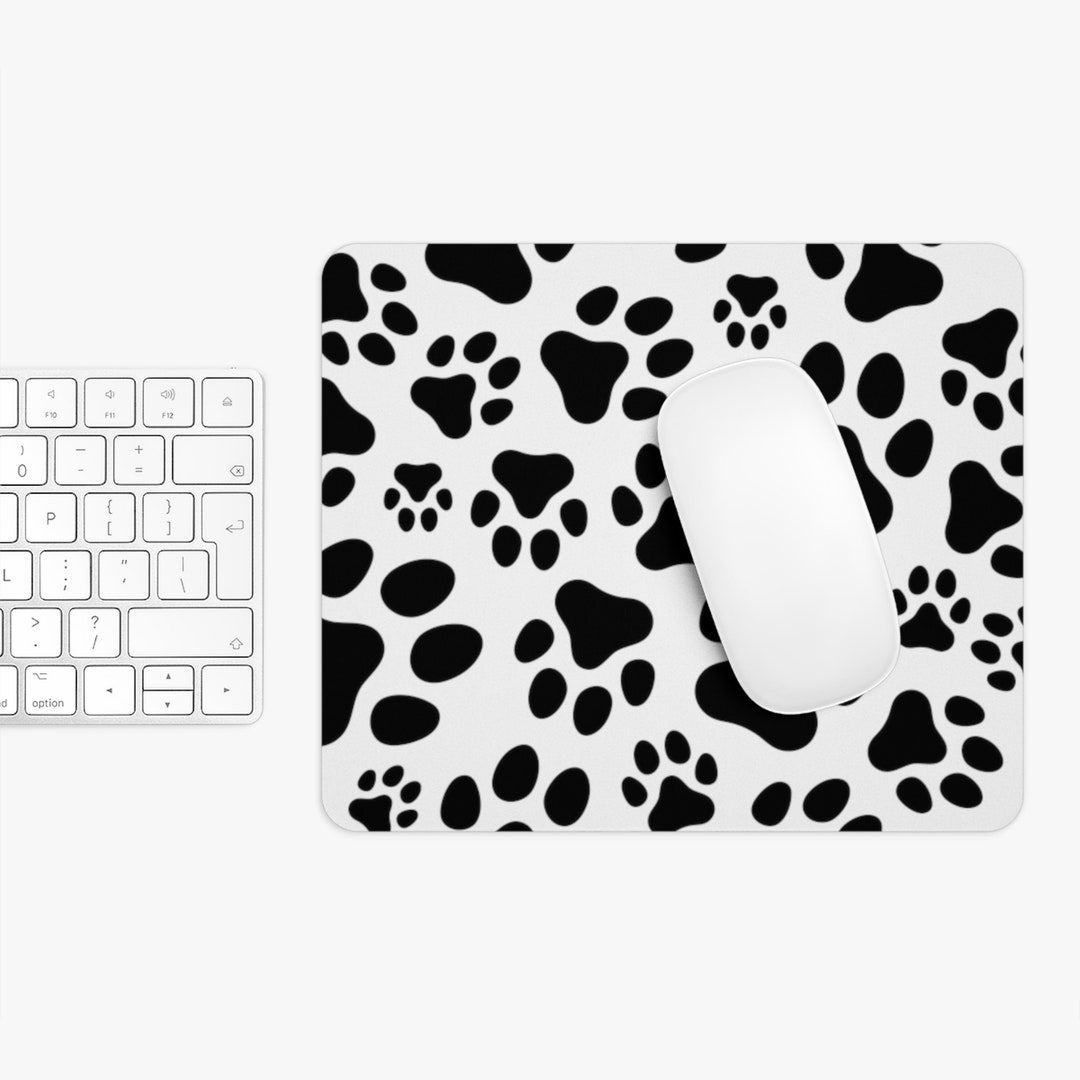 Paw Print / Mouse Pad Paw Print Mouse Pad Computer Accessories Laptop ...