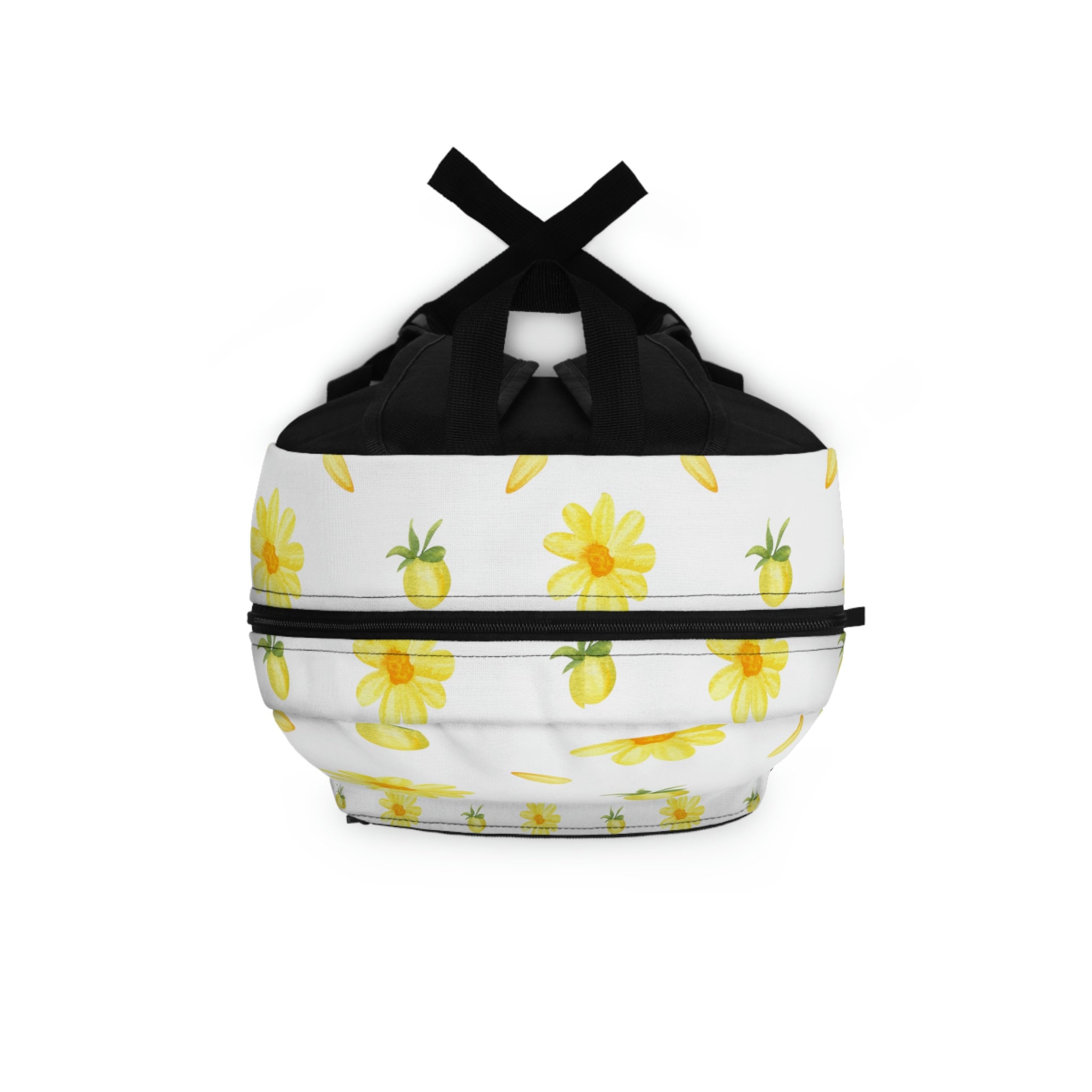 Sunflower, Lemon Backpack Book Bag kids Book Bag Teen Book Bag Lemon ...