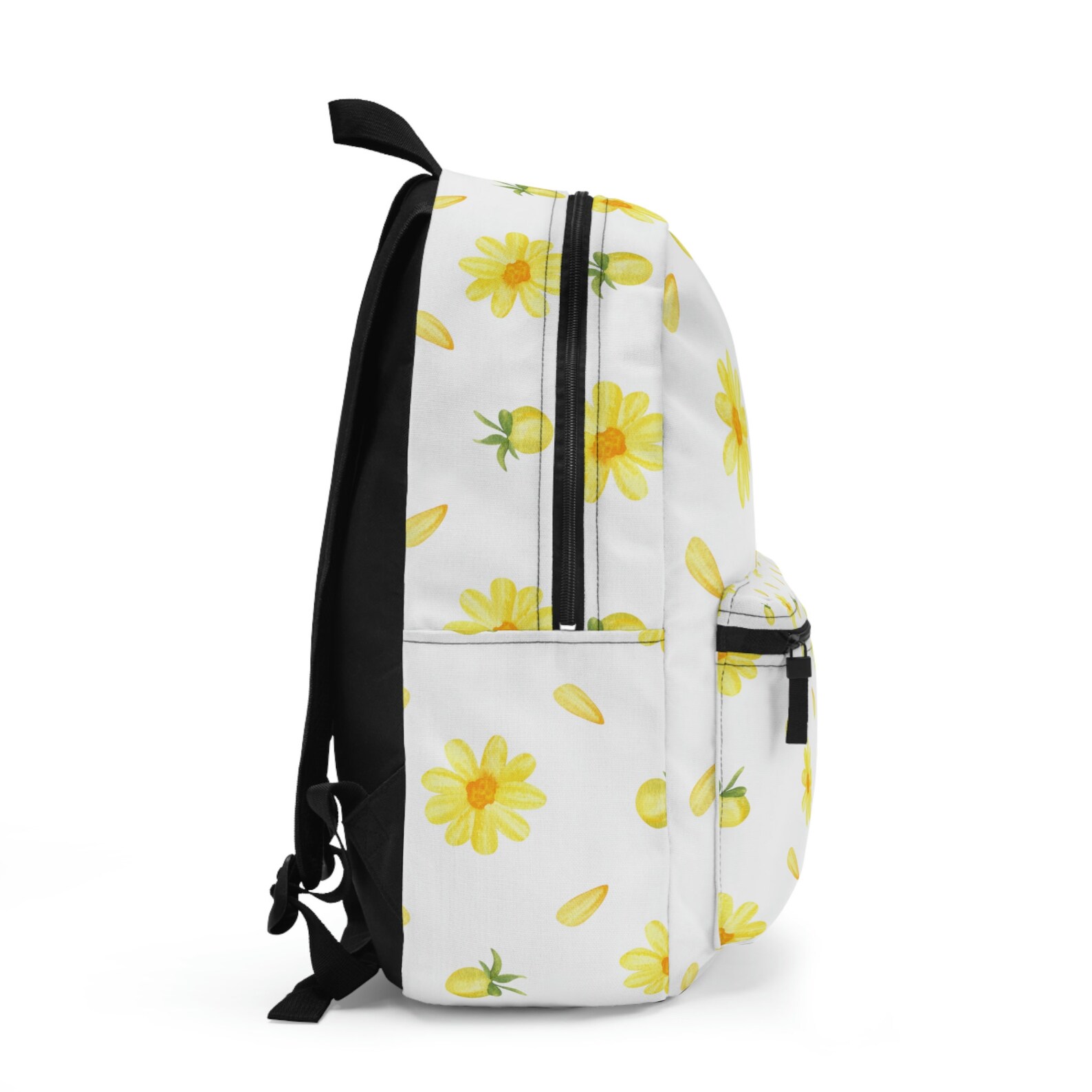 Sunflower, Lemon Backpack Book Bag kids Book Bag Teen Book Bag Lemon ...