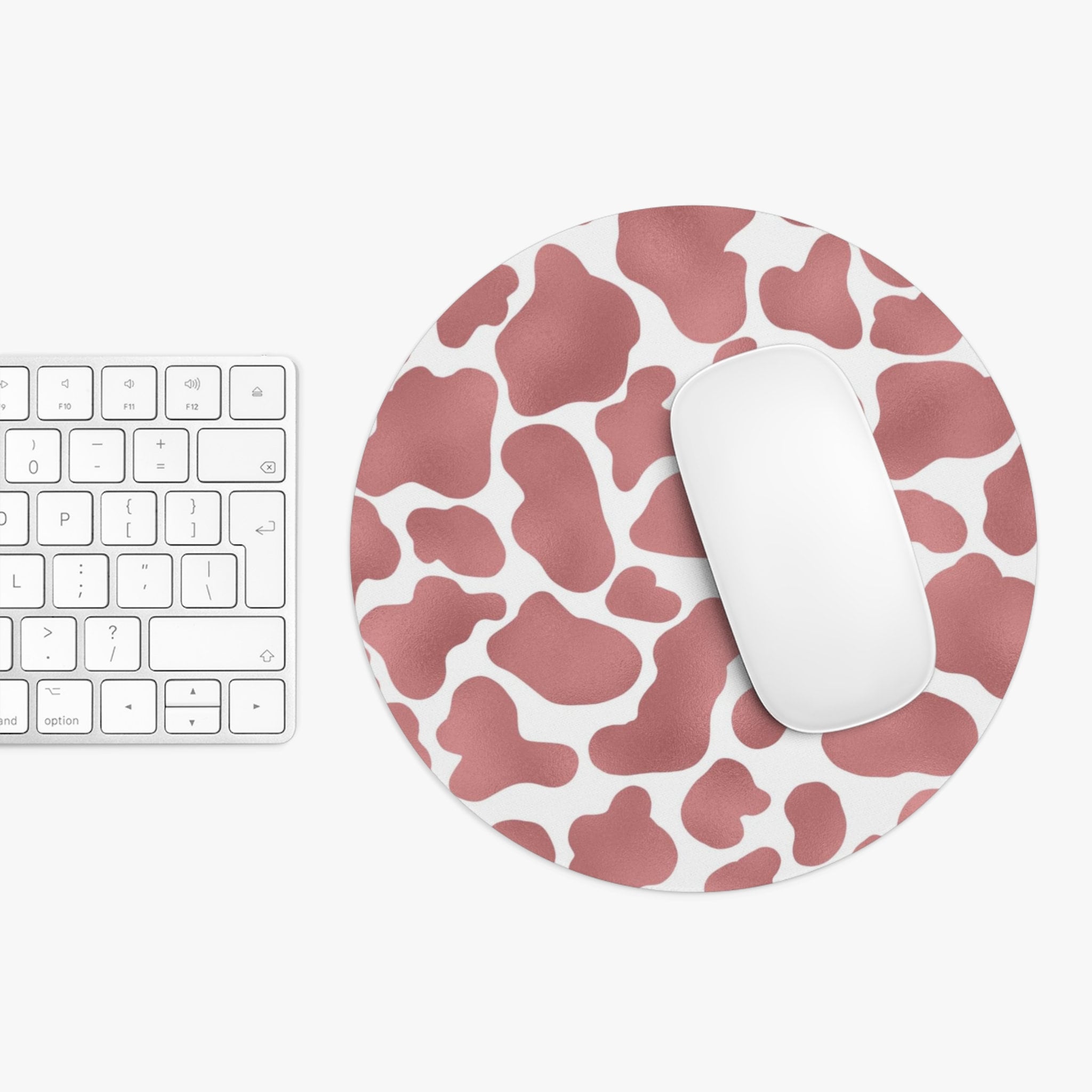 Cow Print Mouse Pad Pink Cow Print Mouse Pad Computer Accessories ...