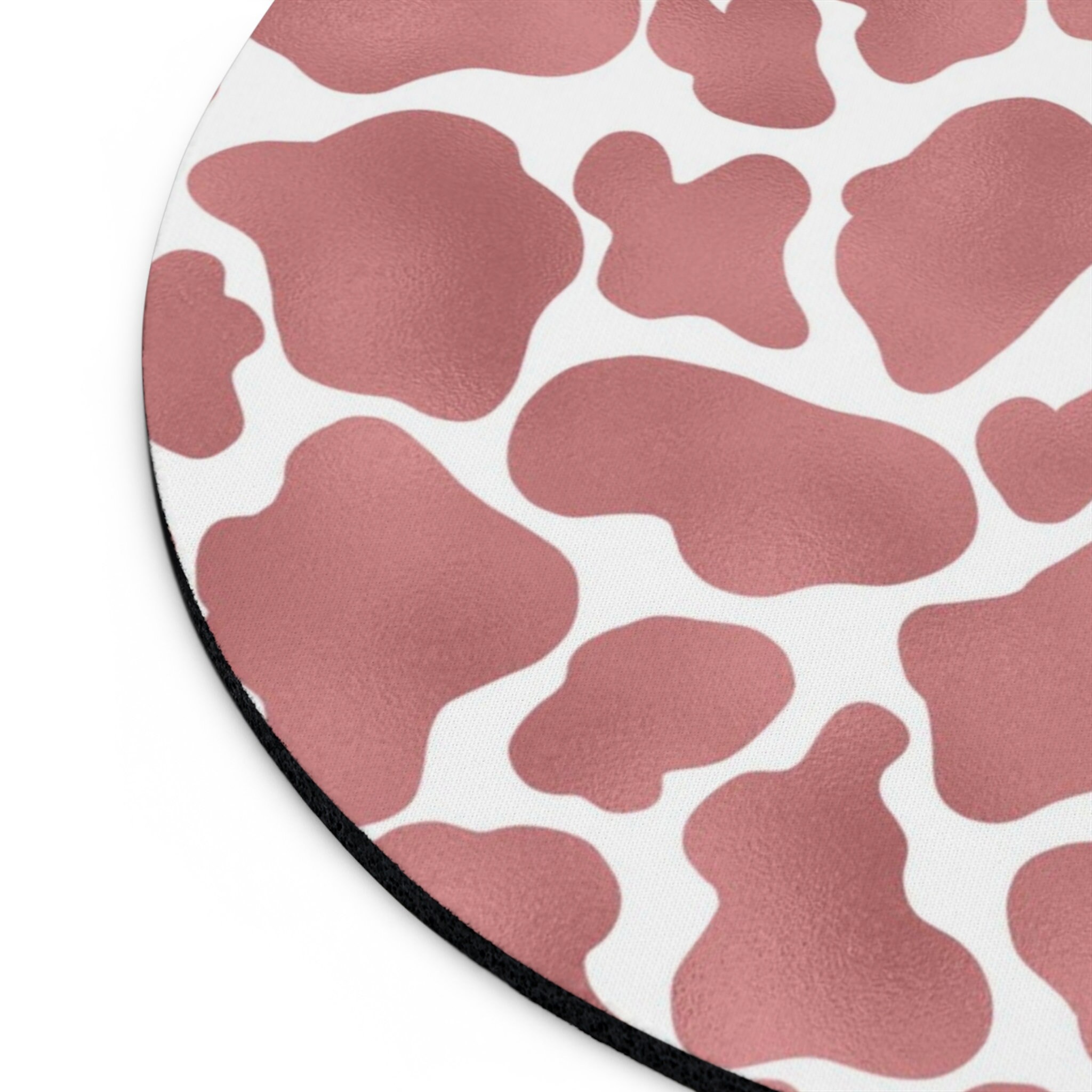 Cow Print Mouse Pad Pink Cow Print Mouse Pad Computer Accessories ...