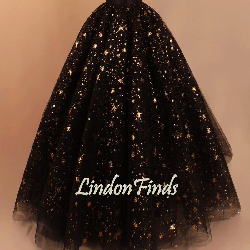 Long Tulle Skirt Goth - Etsy