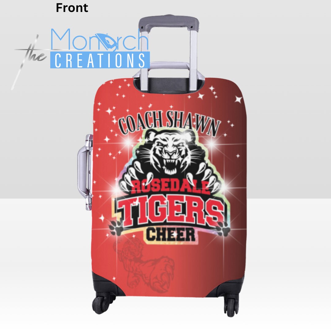 Customized Suitcase Cover- Front & Back - Etsy