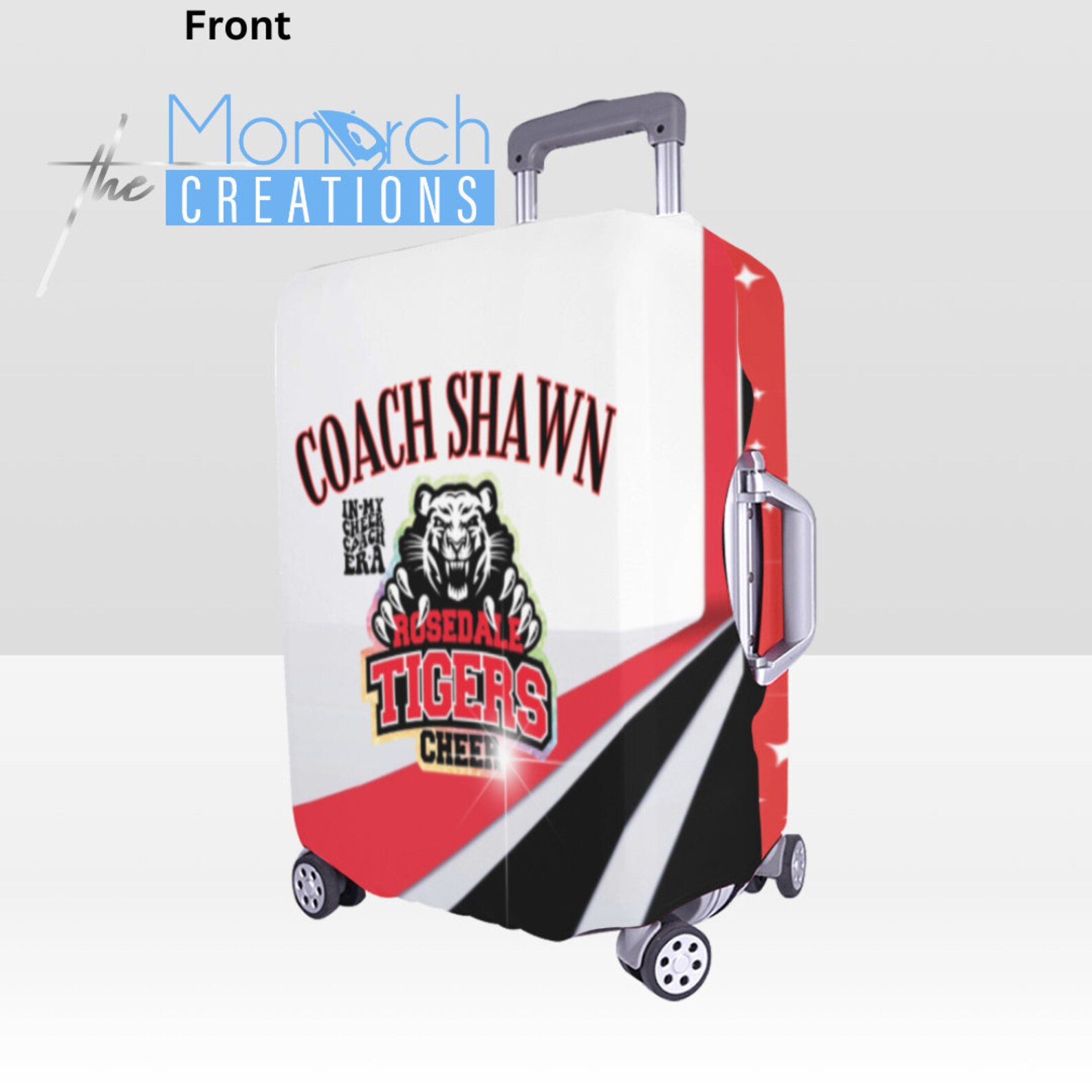 Customized Suitcase Cover- Front & Back - Etsy