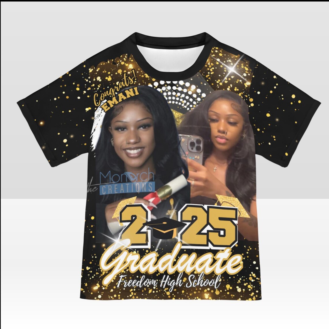 3D Graduation Shirt| Front & Back Included - Etsy