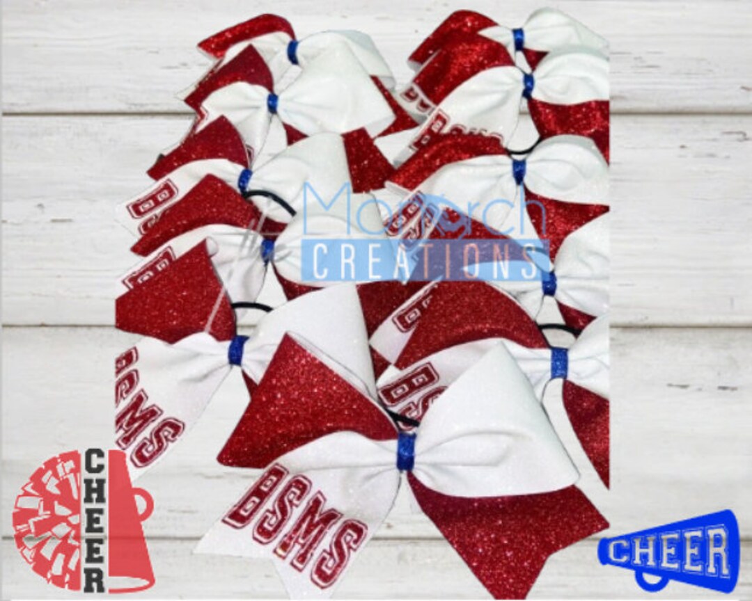Handmade Cheer Bows All Colors - Etsy