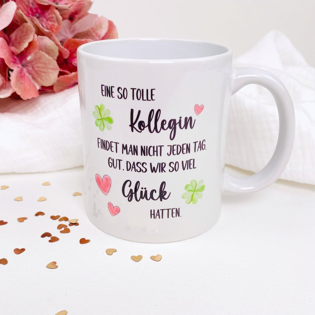Abschiedsgeschenk Kollegin Tasse, Geschenk Chefin Abschied, Jobwechsel ...