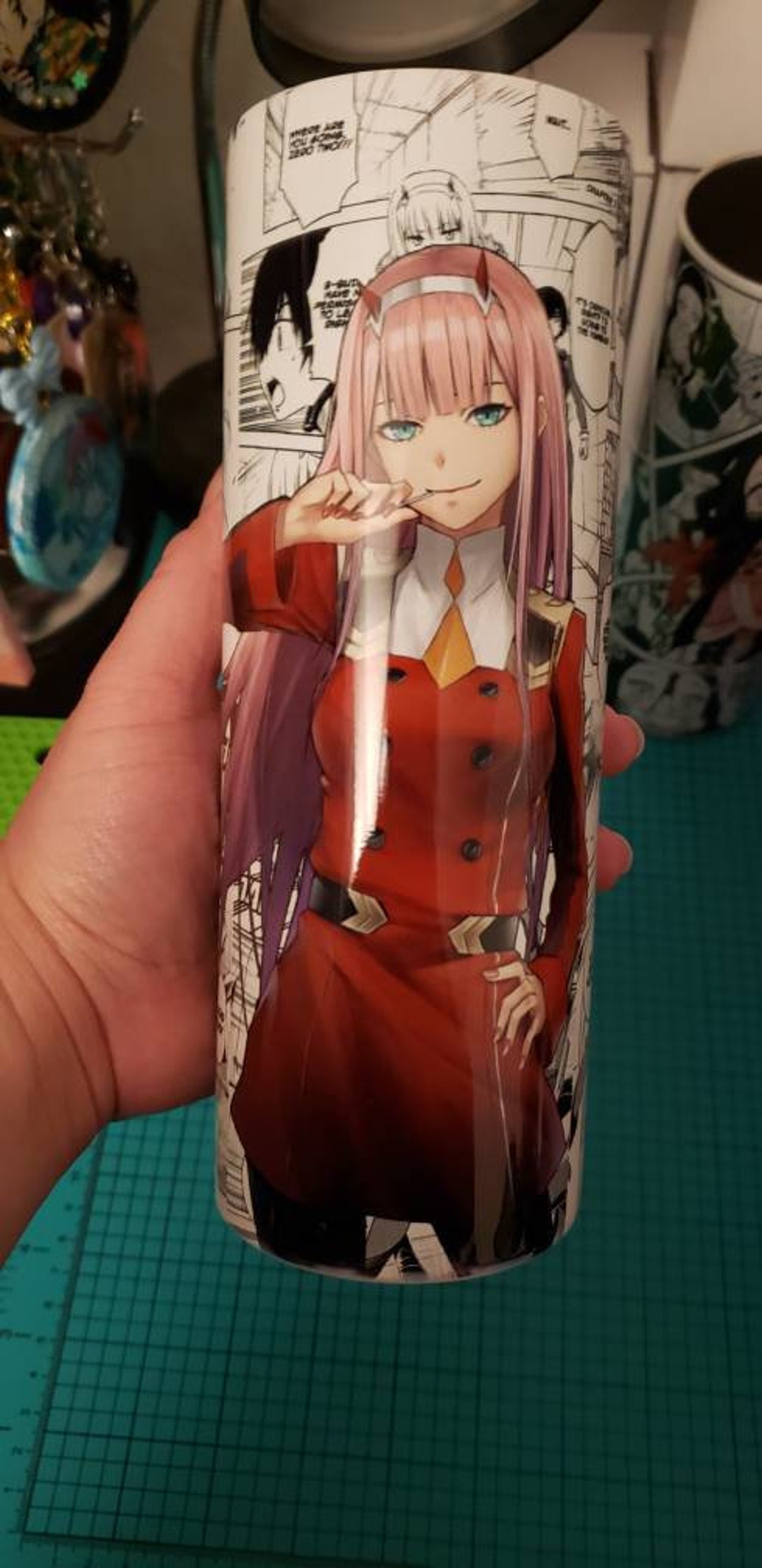 20oz Anime Tumbler, Anime Cup, Manga Panel Tumbler, Shounen Anime ...