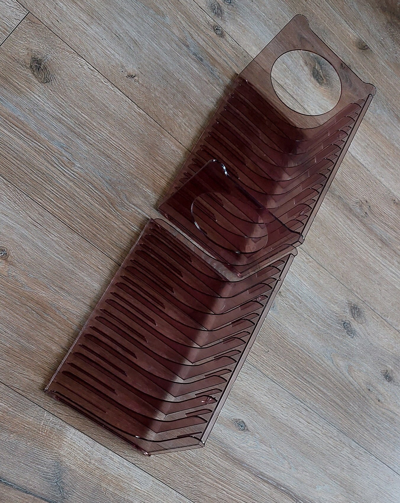 Set of 2 Vinyl CD Stands/single Racks, Record Stand, Vintage CD Rack ...