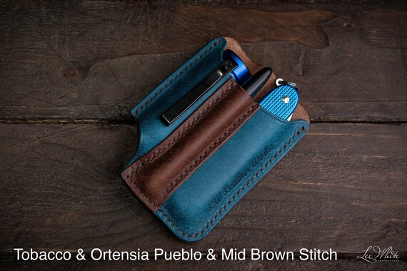 Handmade Leather Pocket Caddy Organiser V2 Medium EDC The | Etsy
