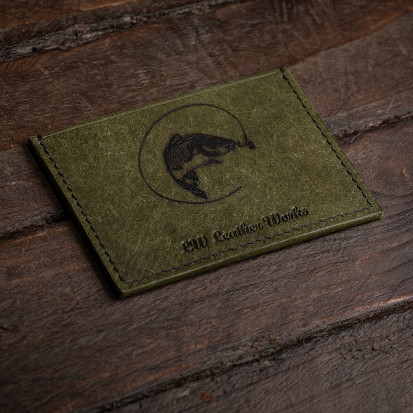 Fishing Business Card Holder - Etsy