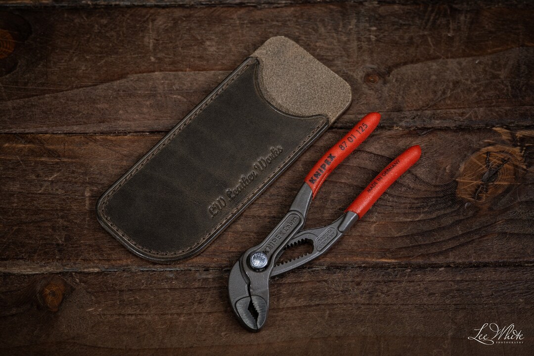Handmade Leather Knipex Slip Case Cover. - Etsy