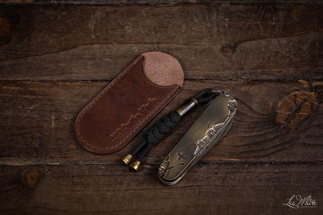 Handmade Leather Swiss Army Knife SAK Slip 91mm Small 2layer SAK - Etsy