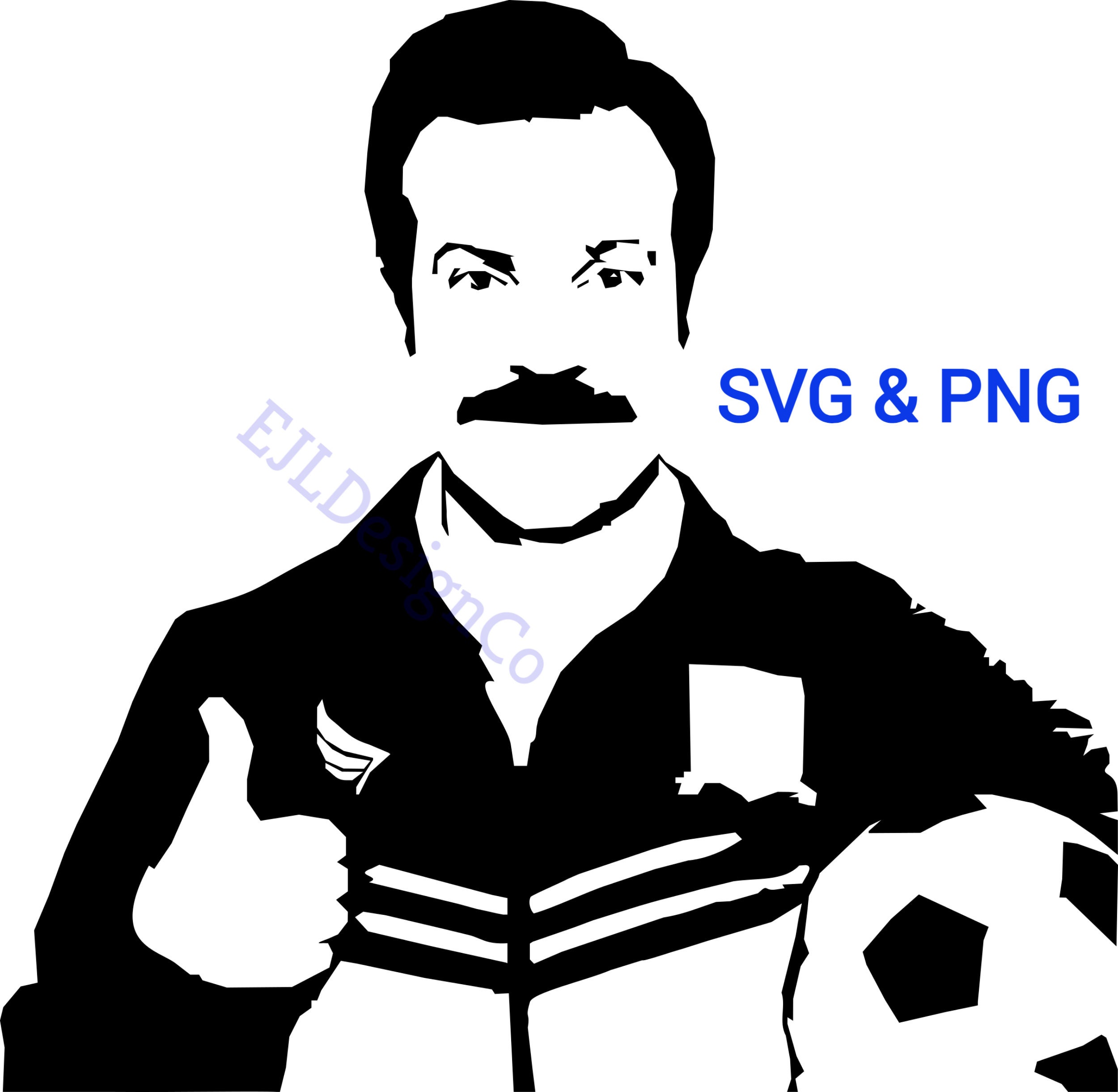 Ted Lasso Clip Art