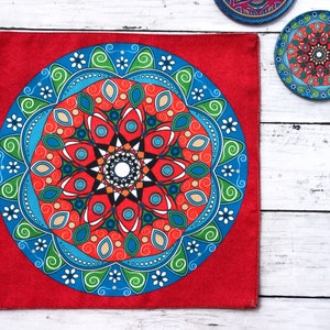 Turkish/persian/moroccan Style Placemats Set of 2, 4, 6|table Mats ...