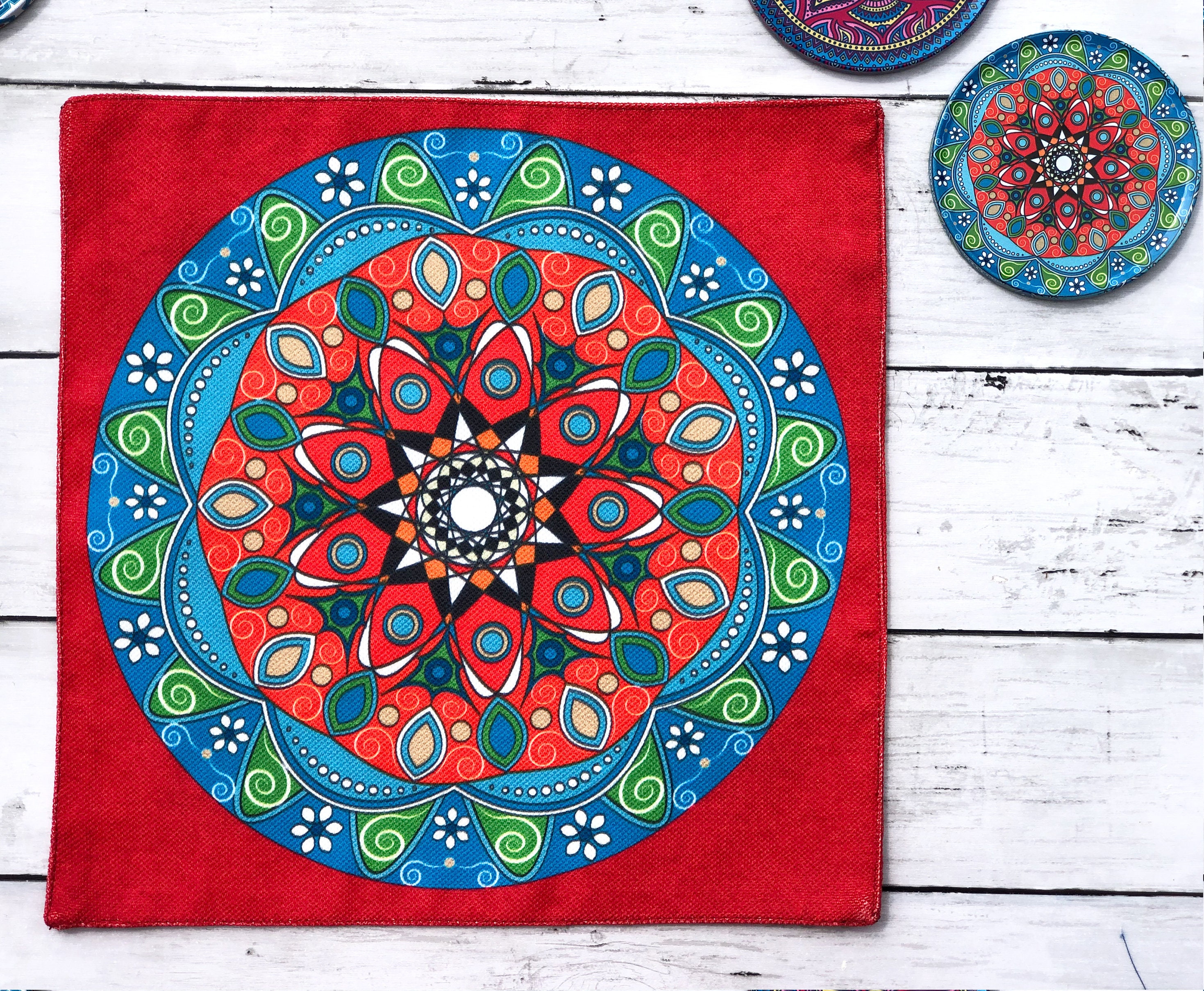 Turkish/persian/moroccan Style Placemats Set of 2, 4, 6|table Mats ...
