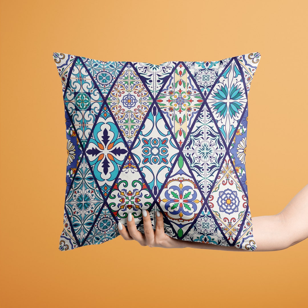 Mediterranean Style Cushion Covers Colourful Cushion Covers Decorative ...