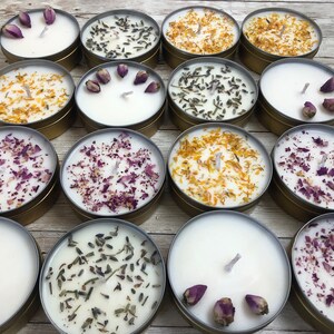 Set of 4 Scented Soy Candles Handmade Soy Wax Candles | Etsy