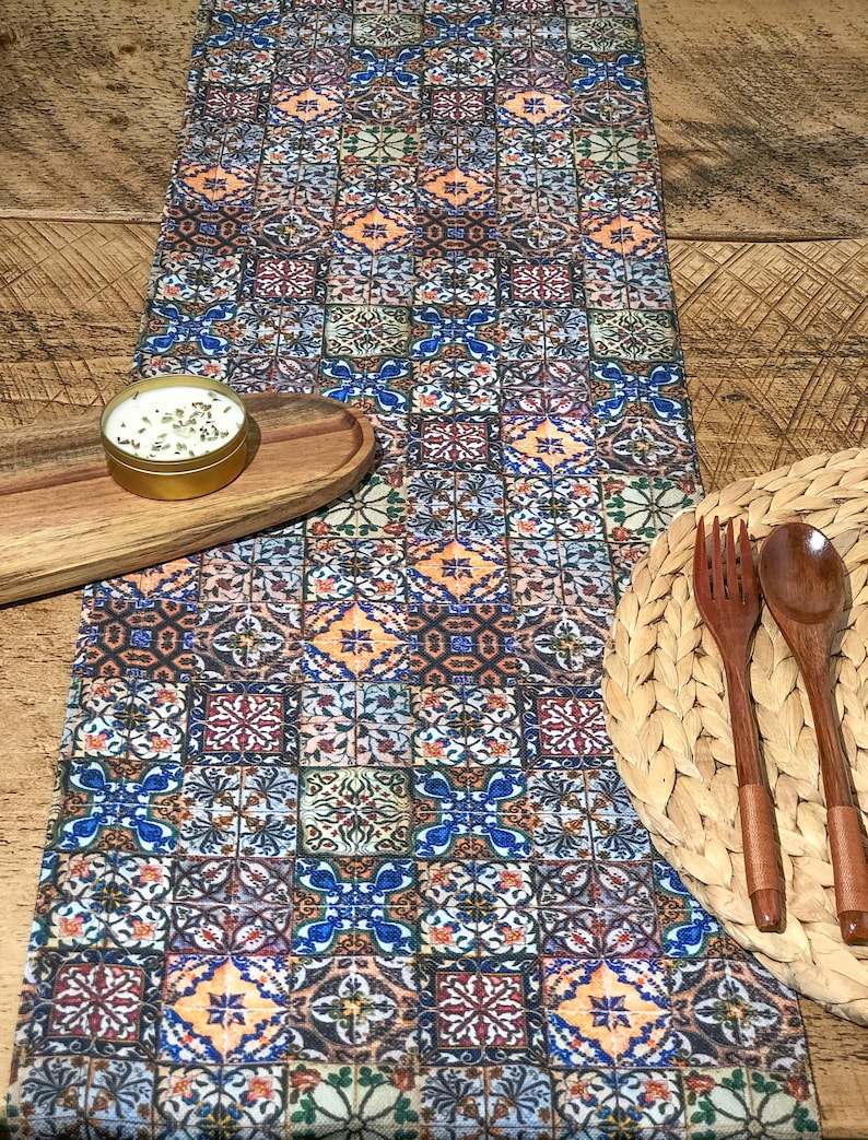 Table Runner Dining Table Runners Boho Decorative Table - Etsy