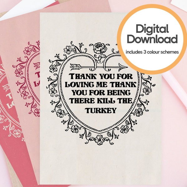 Bobs Burgers Thank You Card - Etsy