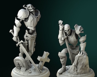 Dnd Armored Skeleton - Etsy