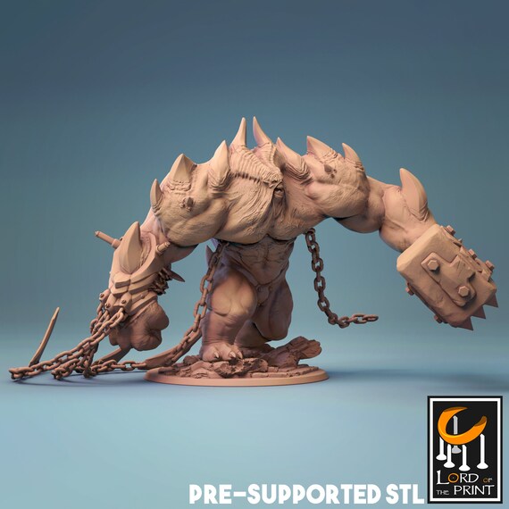 Miniature Toys Display Figure Humanoid Tabletop Figurine Nemesis Demon ...