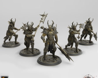 Dnd Halberd Miniature - Etsy