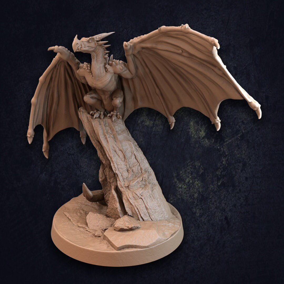 Toys & Games DnD Dragon baby wyrmling miniature animal companion ...