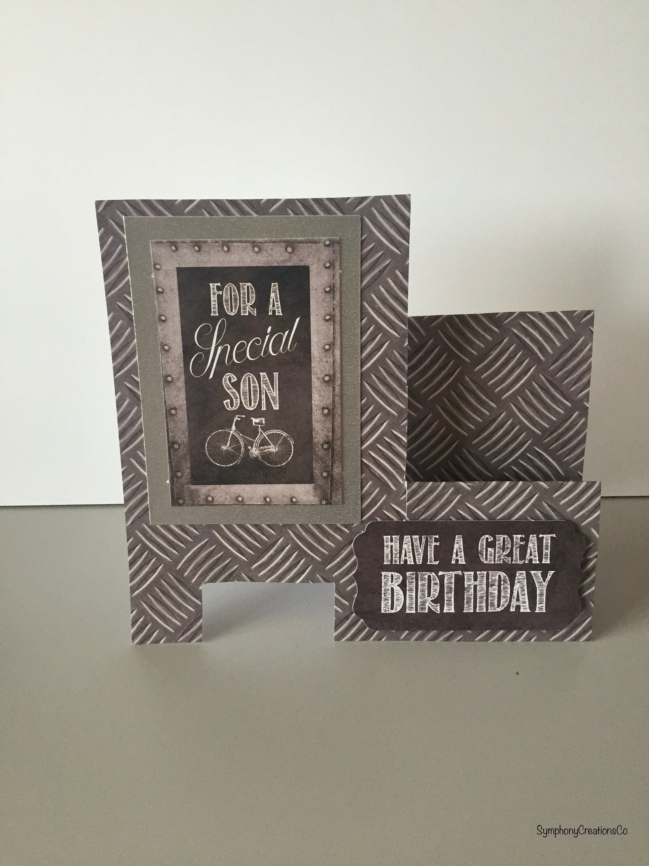 Handmade Birthday Greetings Card Son | Etsy