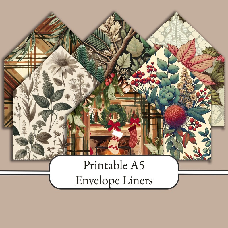 Printable Envelope Liners | Print at Home Wedding Crafts - Etsy