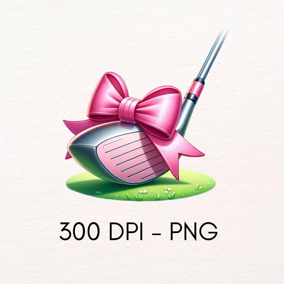 Preppy Golf Shirt PNG, Coquette Bow Design, Girly Aesthetic Tee, Trendy ...