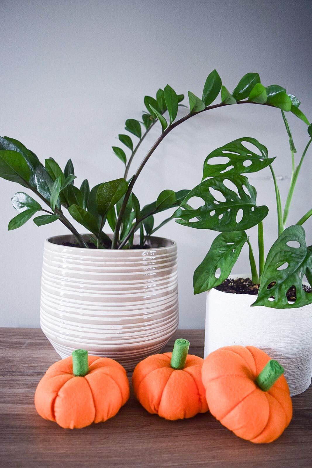 Pumpkin Sewing Pattern, Halloween Crafts and Thanksgiving Day Decor DIY ...