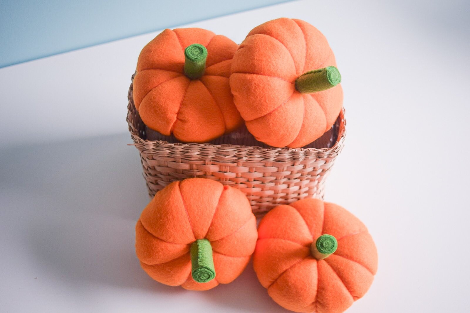 Pumpkin Sewing Pattern, Halloween Crafts and Thanksgiving Day Decor DIY ...