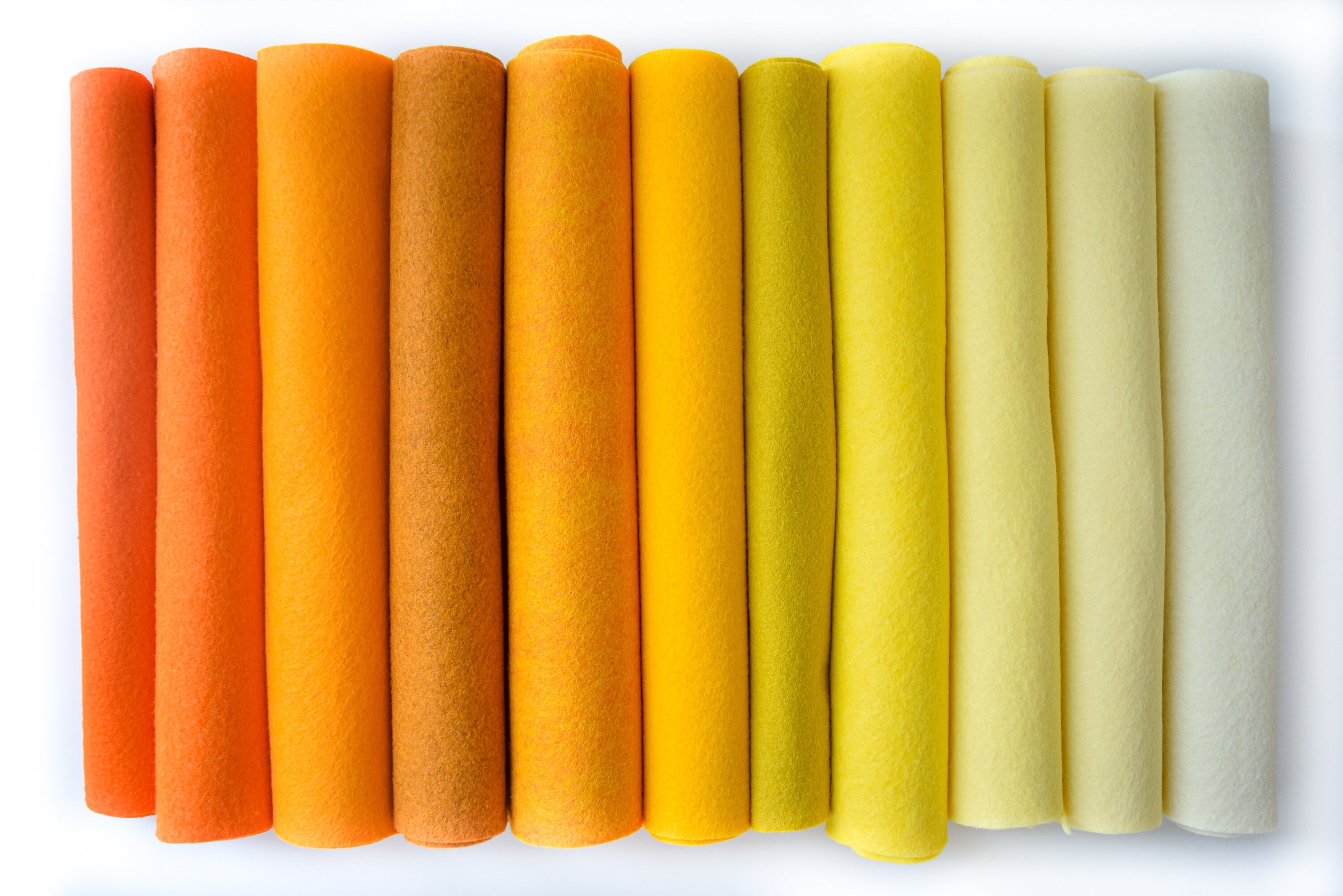 Wool Felt Swatch Chart, Wool Blend Felt 9x12 or 12x18 Sheets, Wool Felt ...