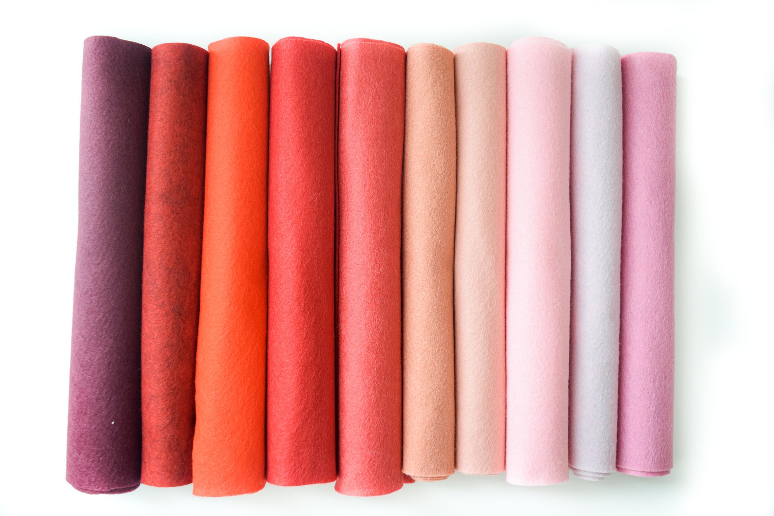 Wool Felt Swatch Chart, Wool Blend Felt 9x12 or 12x18 Sheets, Wool Felt ...