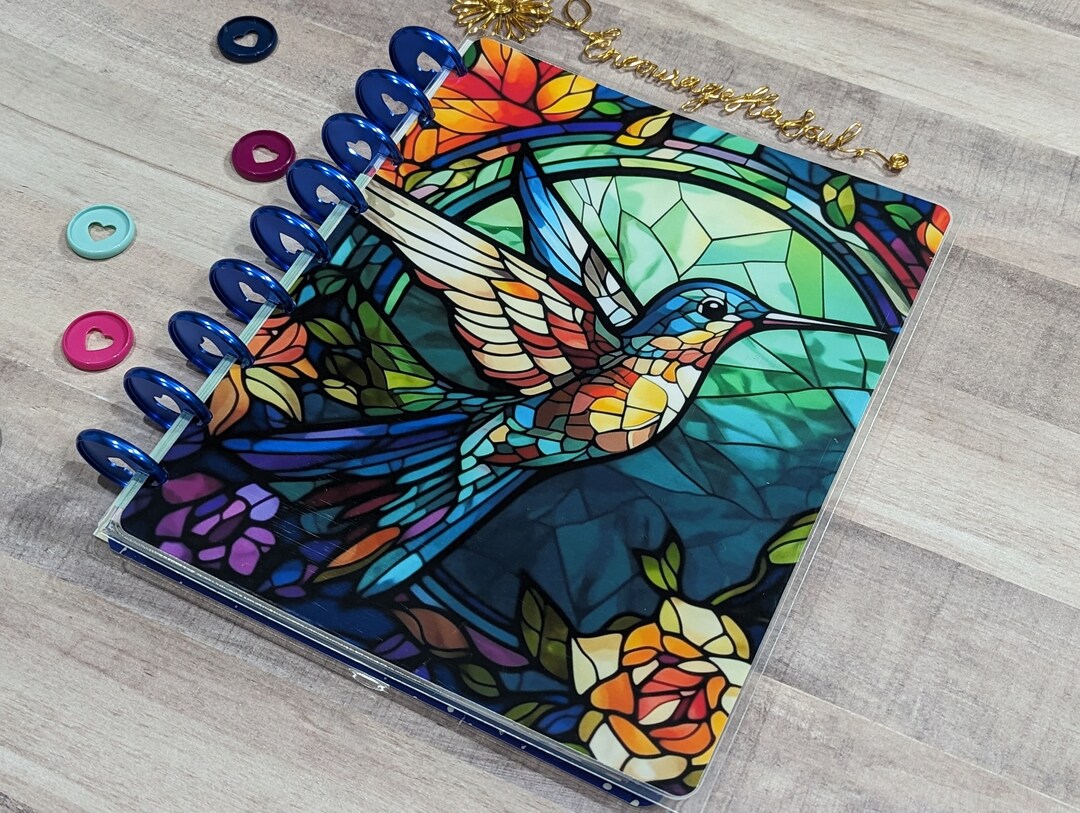 Hummingbird Happy Planner|discbound Cover |classic & Big Happy Planner ...
