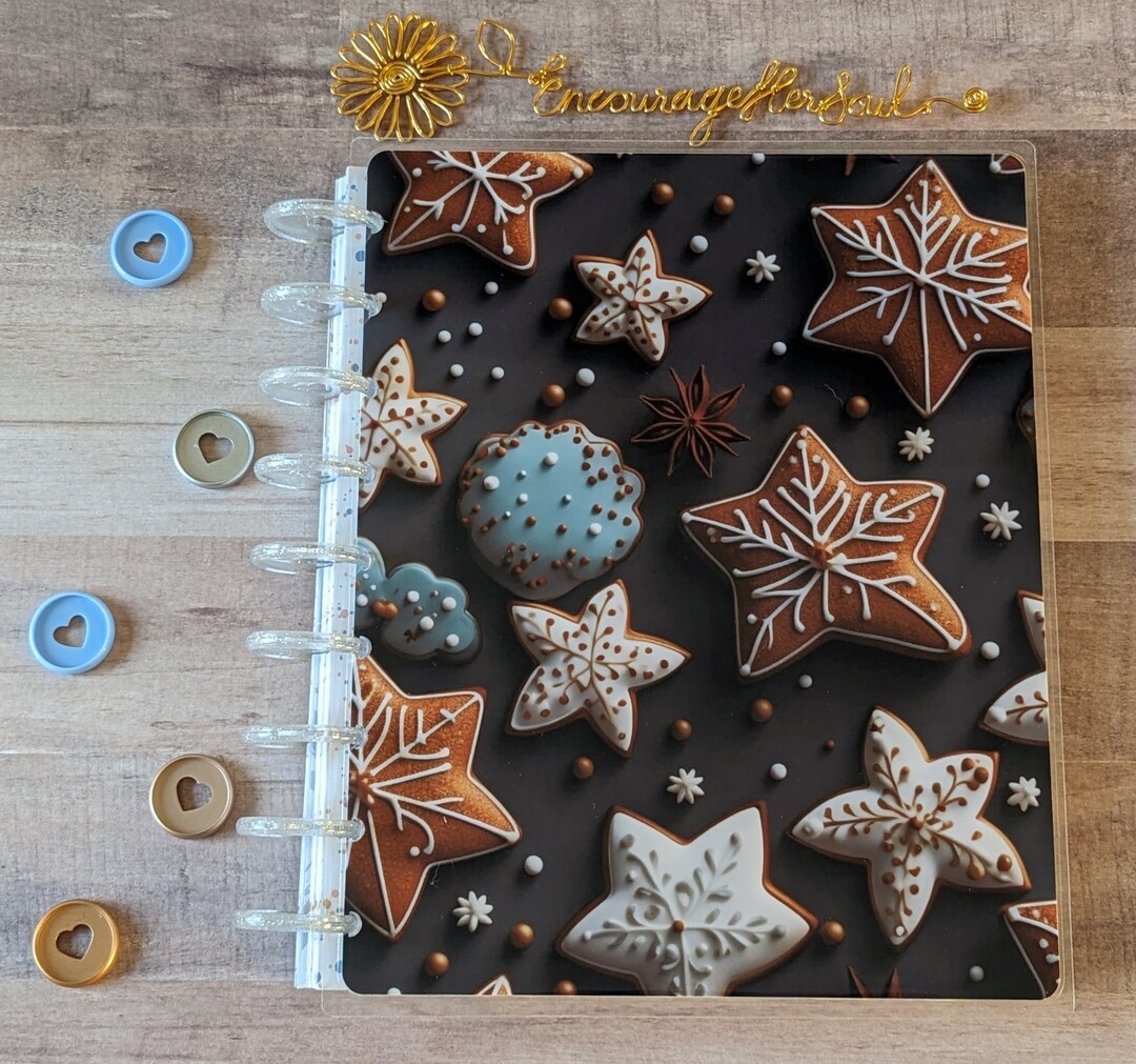 Baked Cookies Happy Planner Cover Set Divider |happy Planner Dashboard ...