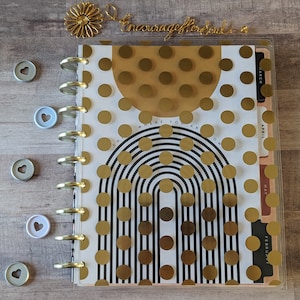 CLEAR COVER Happy Planner Classic Big Planner Cover Erin Condren TUL ...