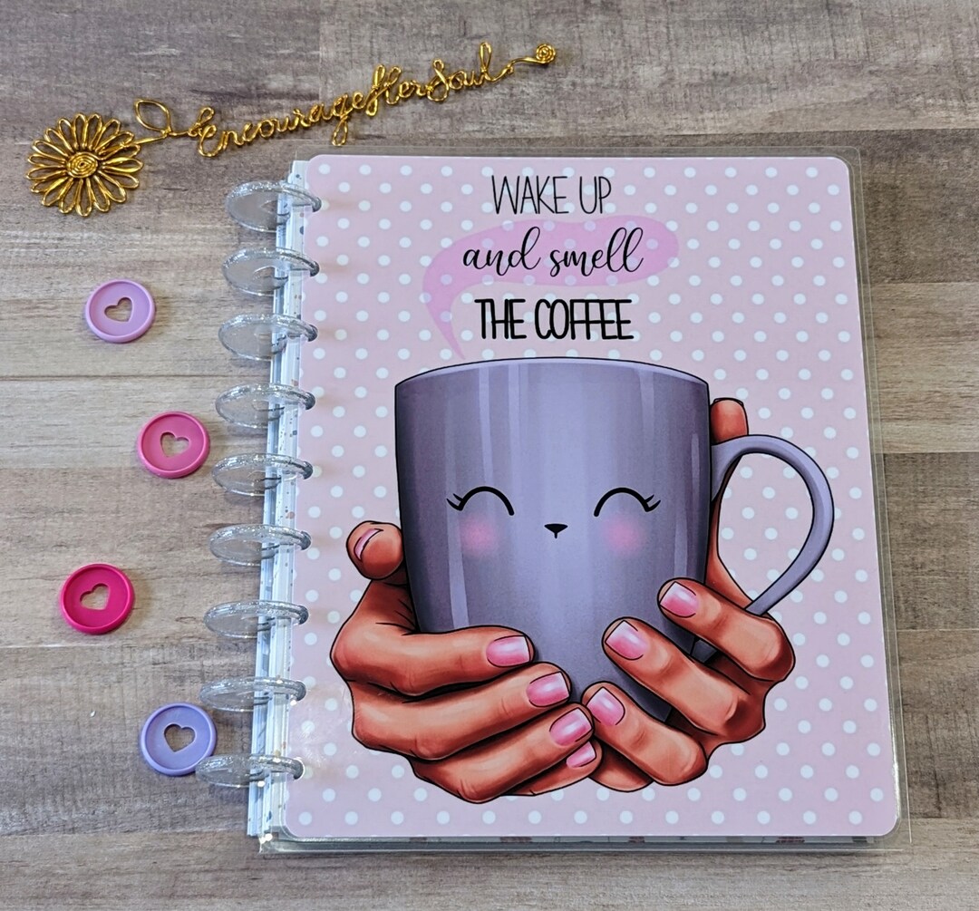 Coffee Happy Planner|discbound Cover |classic & Big Happy Planner Cover ...