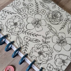 Black and White BUNDLE Happy Planner | Planner Cover, Dividers and ...